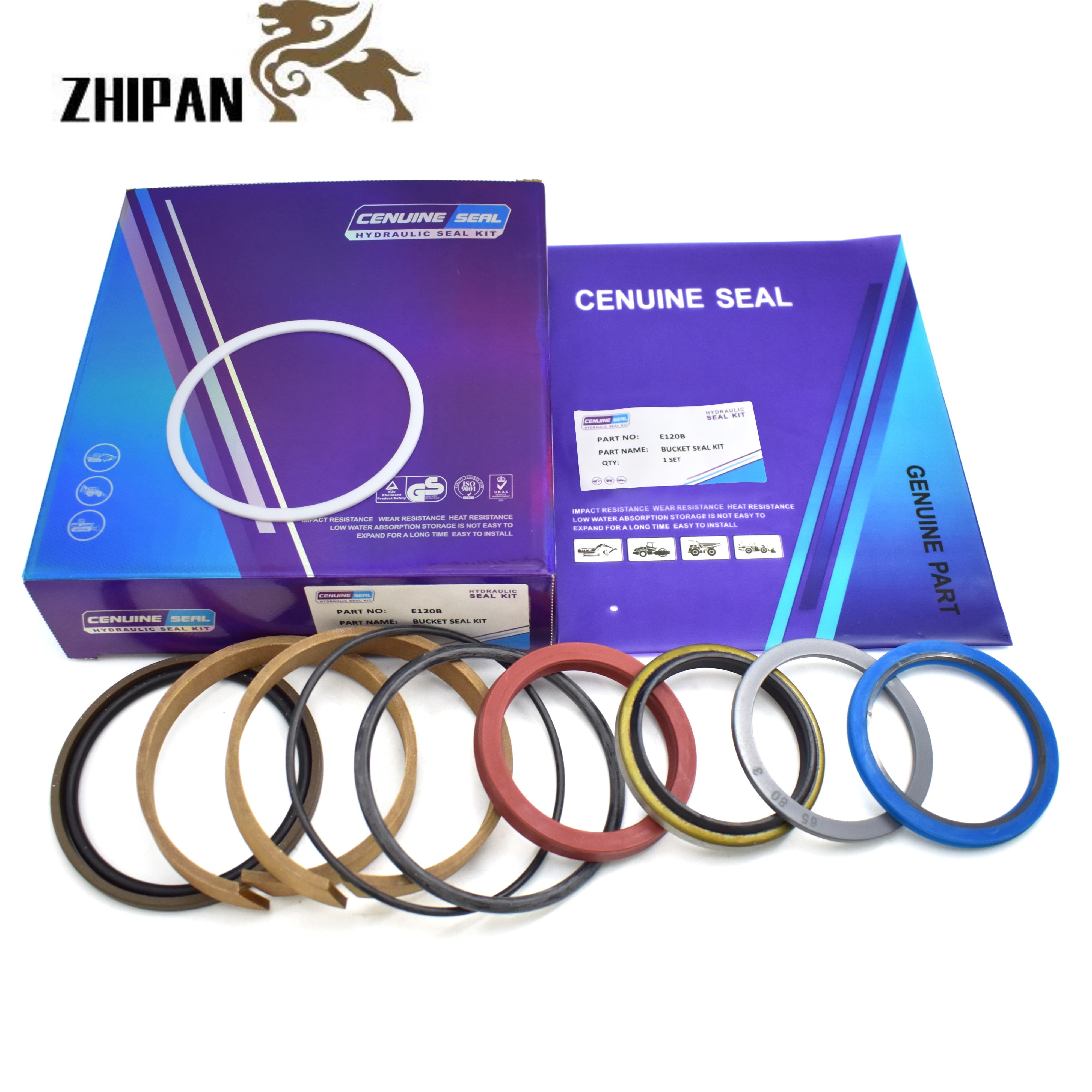 E120B Excavator Bucket Seal Kit for Caterpillar Hydraulic Cylinder ...